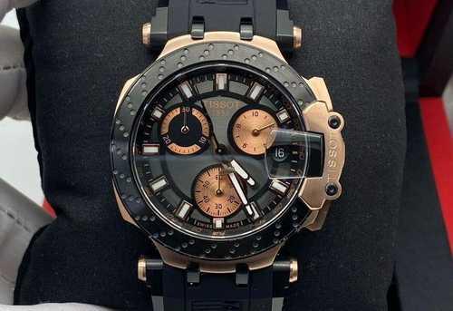 Часы Tissot T-Race Chronograph black/gold