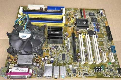 Сборка: Motherboard + CPU + Cooler