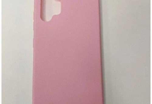 Силиконовый чехол для Samsung Galaxy A32 розовый