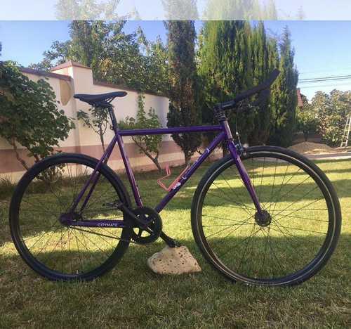 Велосипед fixed gear Octopus citymate violet