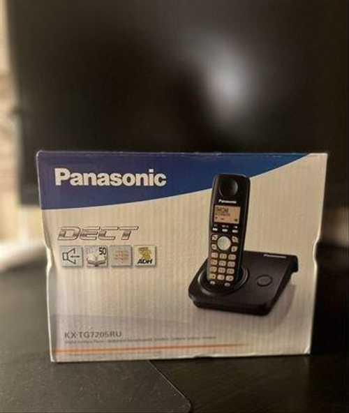 Радиотелефон Panasonic KX-tg7205ru