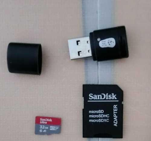 Sandisk Ultra 32 Гб   адаптер   переходник USB