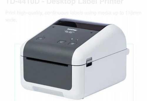 Brother label printer TD-4D для печати этикеток