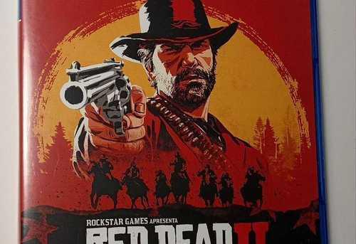 Игра для приставки ps 4 Red Dead 2 redemption