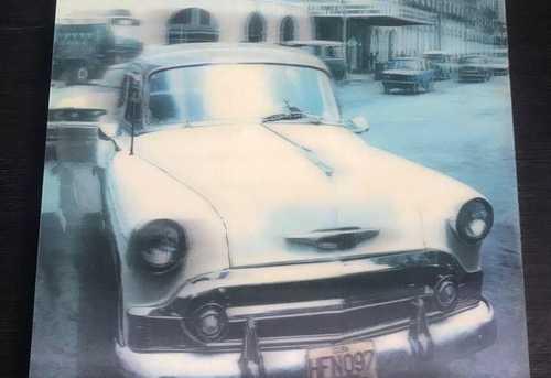 Картина 3D. Ретро авто на Кубе