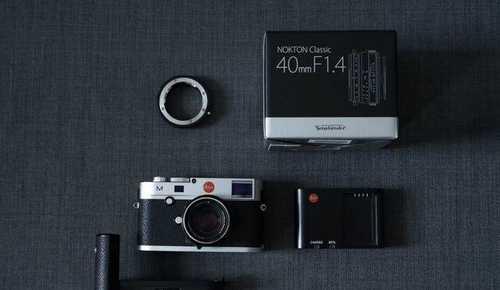 Leica m240 + объектив nokton 40mm f1.4