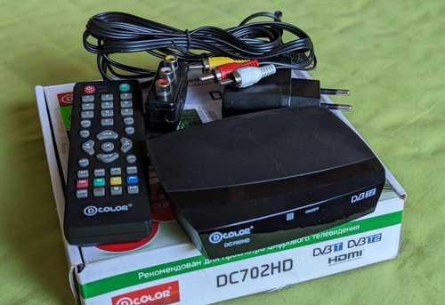 Цифровая приставка DVB-T2 DColor