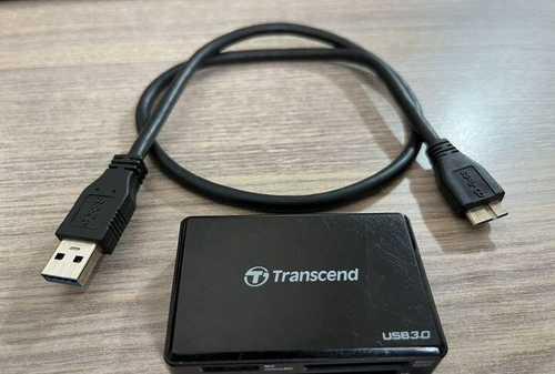 Картридер USB 3.0 Transcend Ts-RDF8k