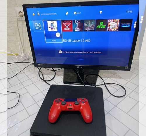 Sony playstation 4 slim прошитая 12.00