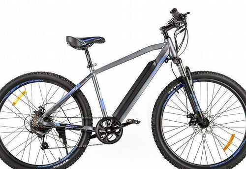 Электровелосипед Eltreco XT 600 Pro Серо-синий-266