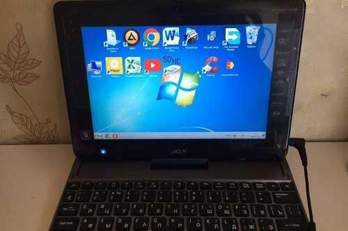 Планшет-нетбук Acer Iconia Tab 32Gb серебристый