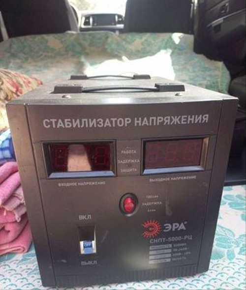 Стабилизатор эра снпт-5000-рц