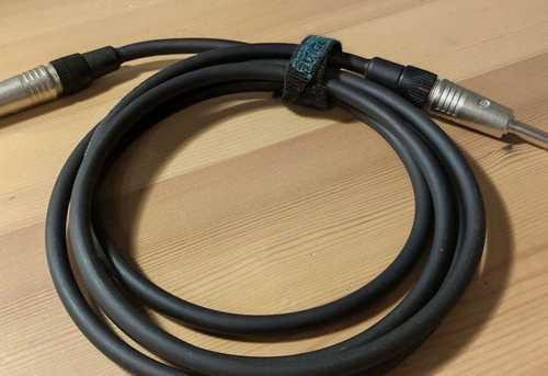 Гитарный кабель премиум cordial/neutrik 2м