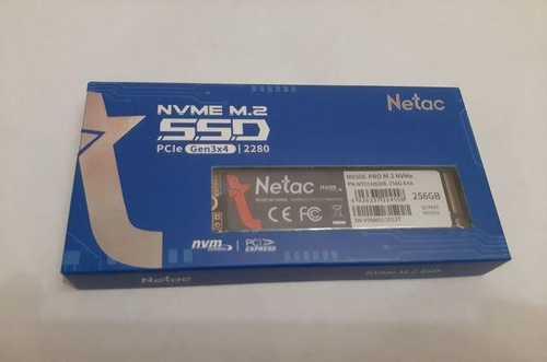 256Гб SSD M2 nvme диск netac N930E-PRO