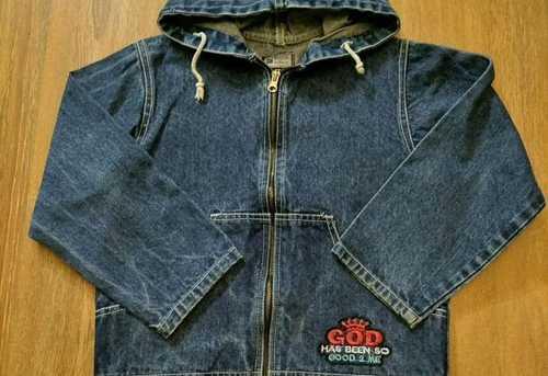 Куртка джинсовая на мальчика р-р :116