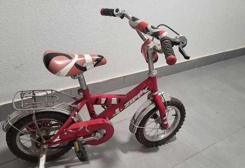 Детский велосипед четырехколесный 12
