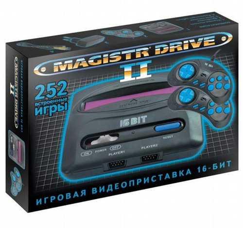 Игровая приставка Magistr Drive 2 lit 252 игры