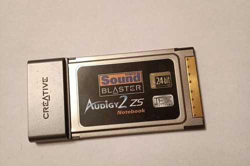 Звуковая карта Creative Audigy2 ZS Notebook