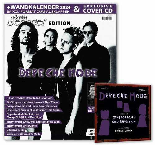 Depeche mode Sonic Seducer 2024 + календарь и CD