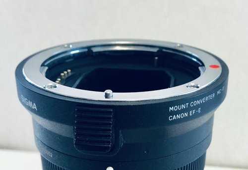 Sigma mc-11 CanonEF на Sony E