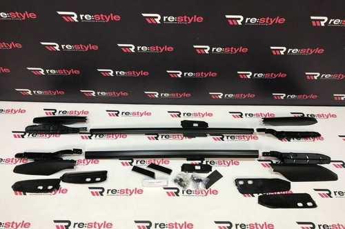 Рейлинги Toyota Land Cruiser Prado 120 Черные B979