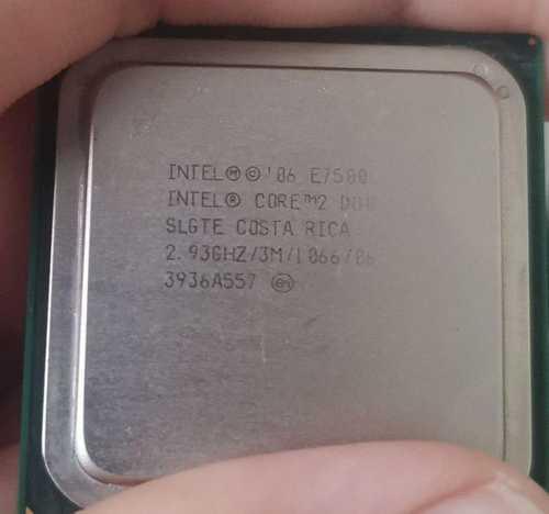 Процессор Intel core E7500