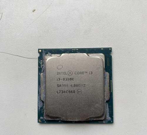 Процессор intel core i3 8350k