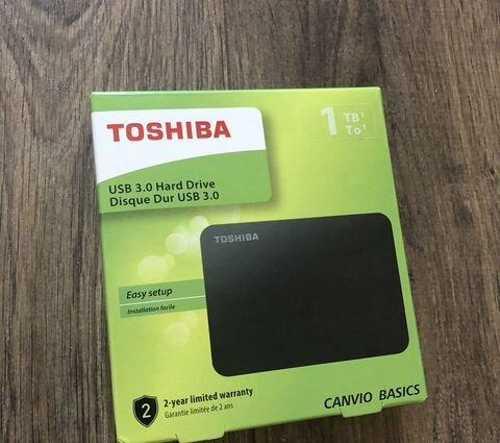 Внешний жёсткий диск Toshiba 1Tb