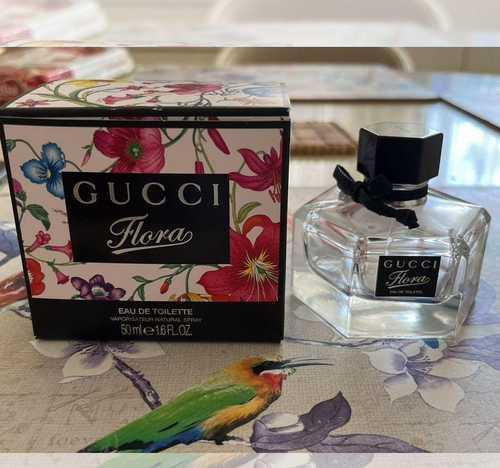 Пустой флакон Gucci Flora 50 мл