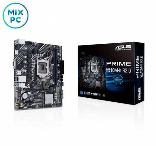 Материнская плата LGA1200 asus prime H510M-K R2.0