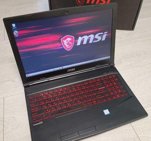 Ноутбук MSI GL63 i7/8gb/2tb/gtx1060 ssd