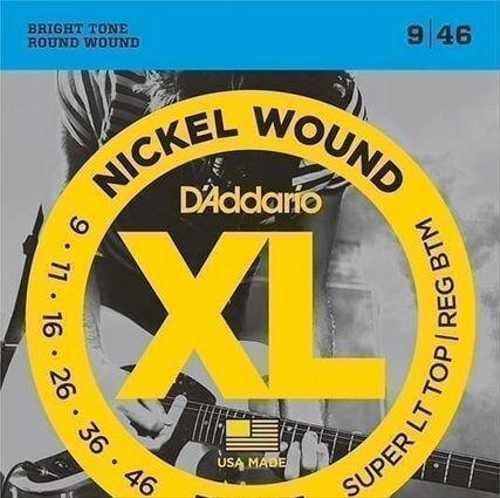 DAddario EXL125 XL Nickel wound 9-46 струны для