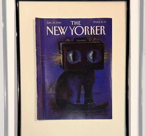 Обложка в рамке The New Yorker от 29 янв 1990