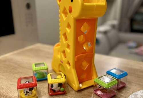 Развивающие игрушки Жираф Fisher Price
