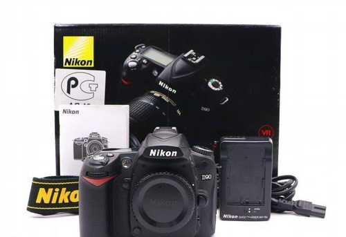 Nikon D90 body в упаковке (пробег 3125 кадров)