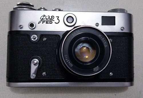 Плёночный фотоаппарат Фэд3 (Fed3)