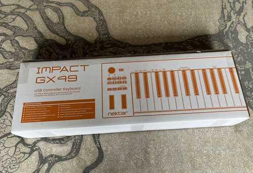 Midi-клавиaтуpa 49 клaвиш Nektar Impact GX49 новая