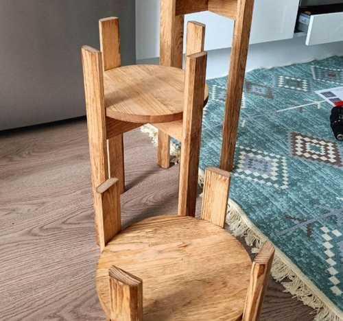 Подставки для цветов деревянные Ecoloft59