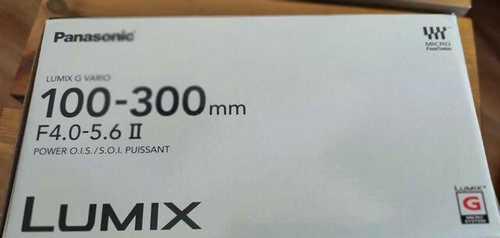 Panasonic 100-300mm f/4.0-5.6 II O.I.S. Lumix G