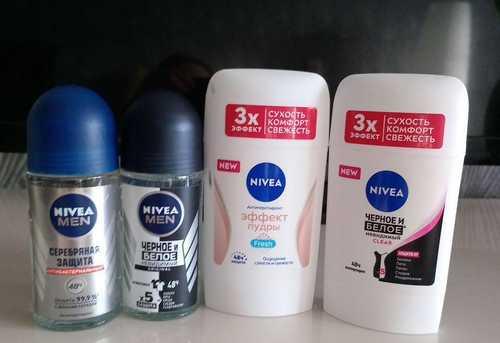 Дезодоранты и антиперспиранты Nivea в ассортименте