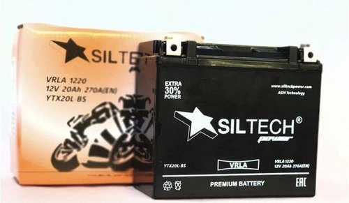 Аккумулятор siltech vrla1220 12v20аh о.п.(ytх20L-B