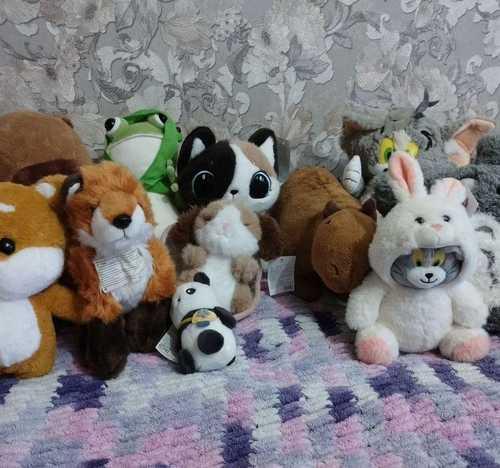 Мягкие игрушки новые пакетом