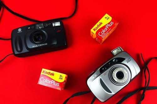 Пленочные фотоаппараты Minolta и фотопленка Kodak