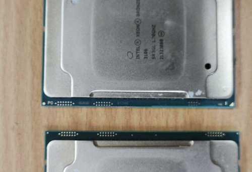 Intel xeon E5-2608LV4 и bronze 3106