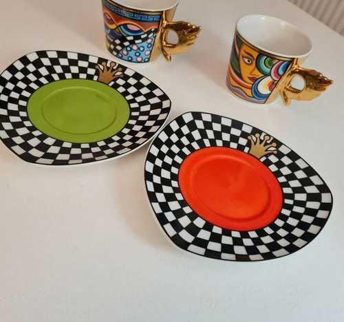 Toms drag бокал с блюдце оригинал