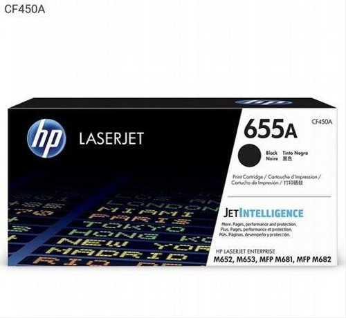 Тонер-картридж HP 655A Лазерный Черный 12500стр, C