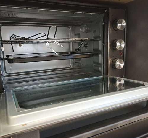 Мини-печь pioneer mo5015g с функцией гриля