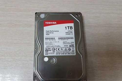 Жесткий диск Toshiba P300, 1000Gb