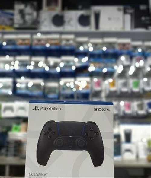 Джойстик PS5 Чёрный - обмен на ваши игры