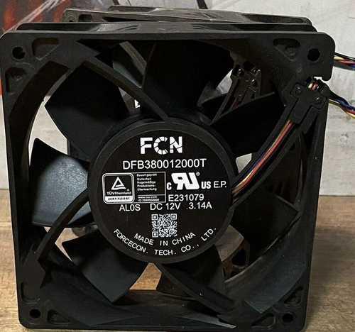 Кулер FCN 3.14A оригинал для Antminer S19, L7